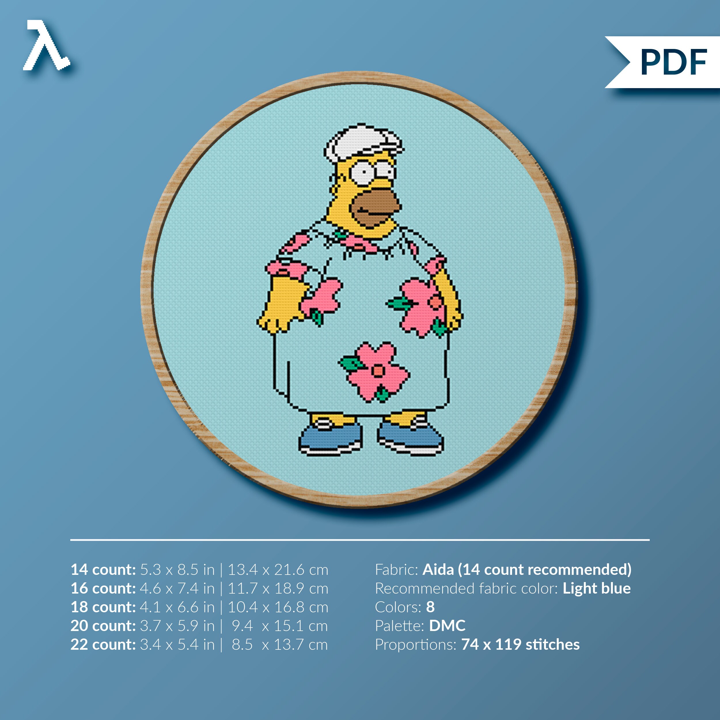 Homer Simpson - the Simpsons - King Size - Bush - Meme - Bundle - Cross ...