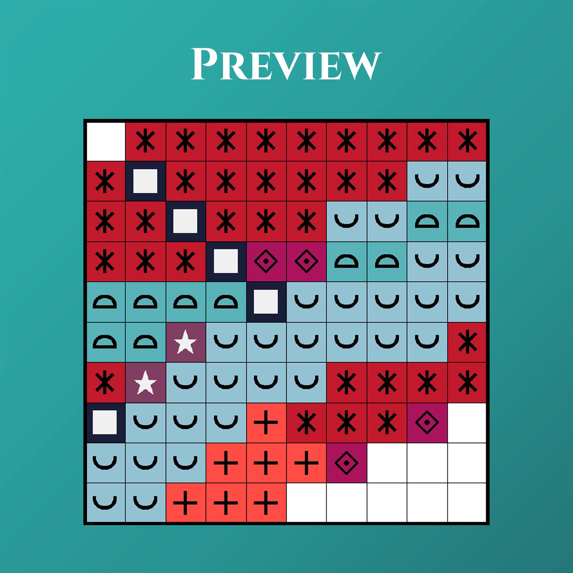 Xenoblade Chronicles - Monado - Videogame - Cross Stitch Pattern ...