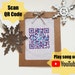 Christmas QR Code Cross Stitch Pattern Bundle, Play Songs on Youtube, 5 ...