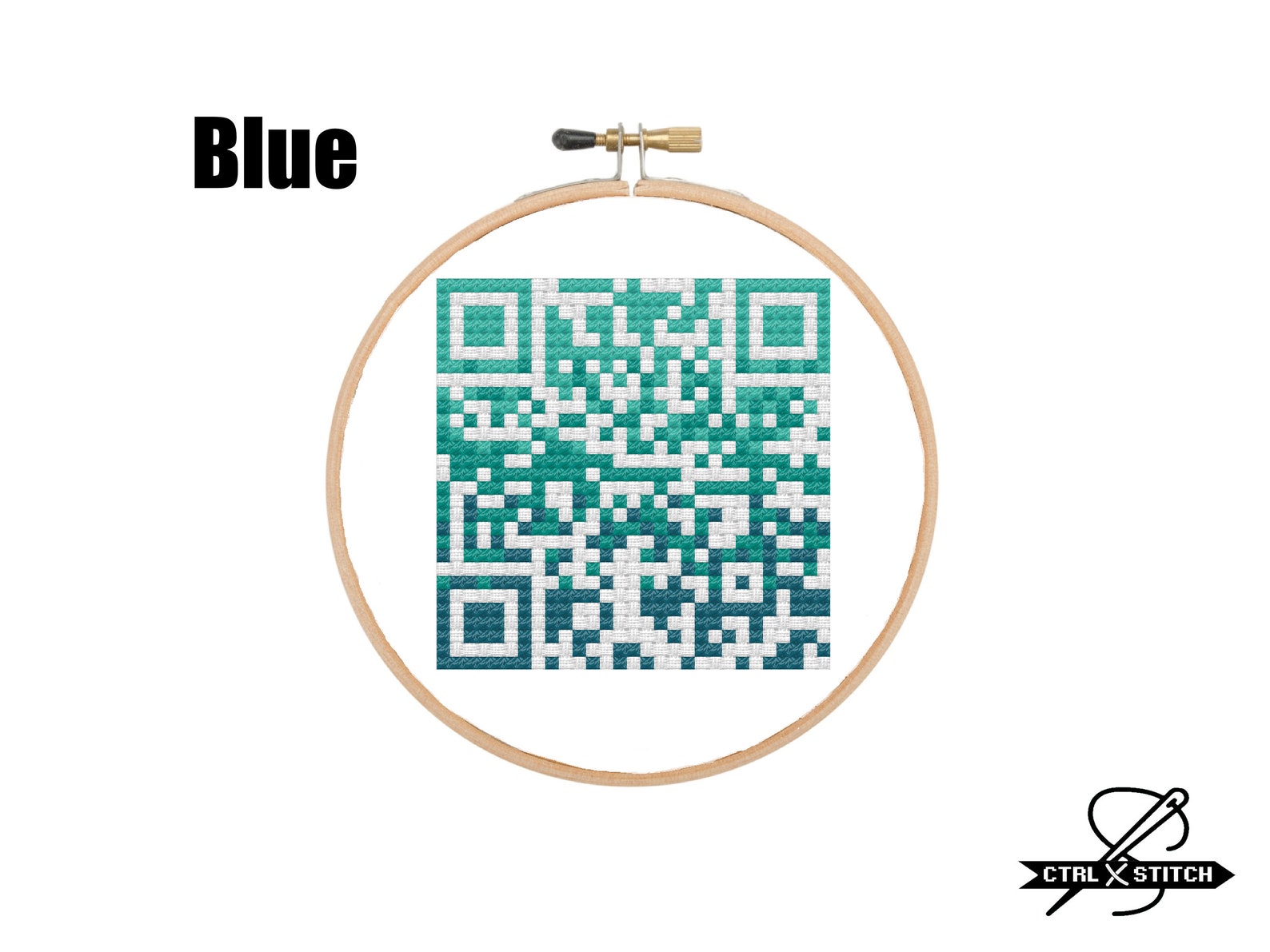 Custom QR Code Cross Stitch Pattern Personalized Digital PDF - Etsy Canada