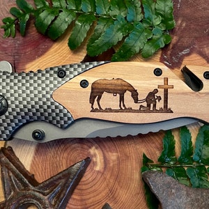 Cowboy Cross Knife - Etsy