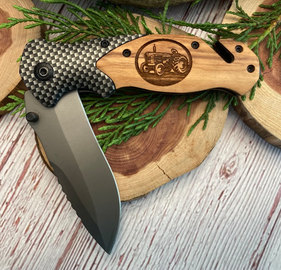 Farm Tractor in Circle Knife - Etsy