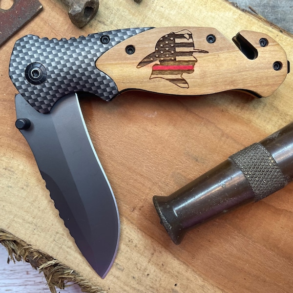 Firefighter Knife - Etsy