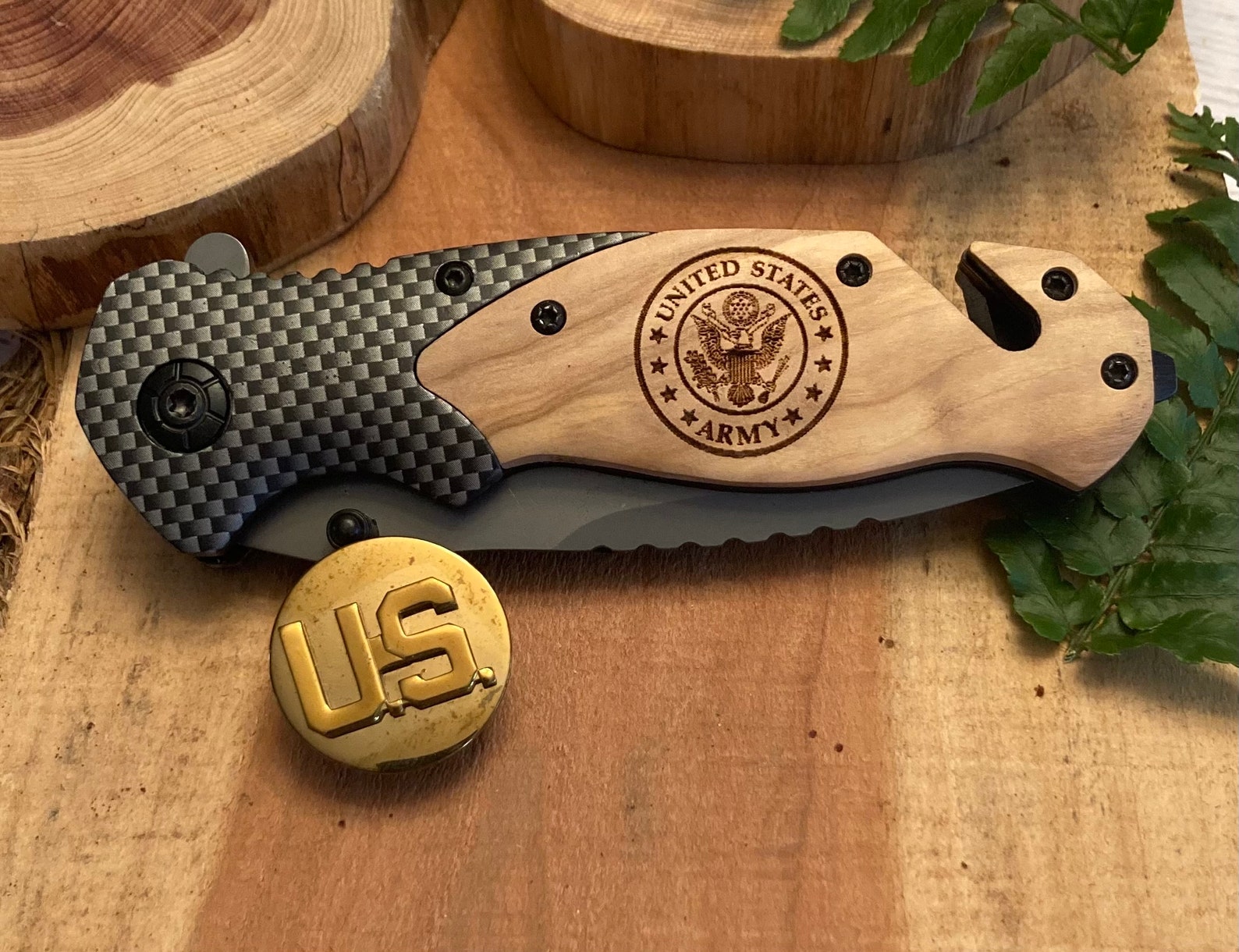 Army Circle Knife - Etsy