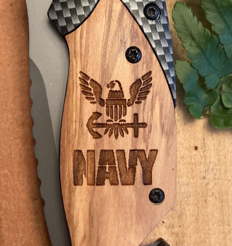 Navy Knife - Etsy