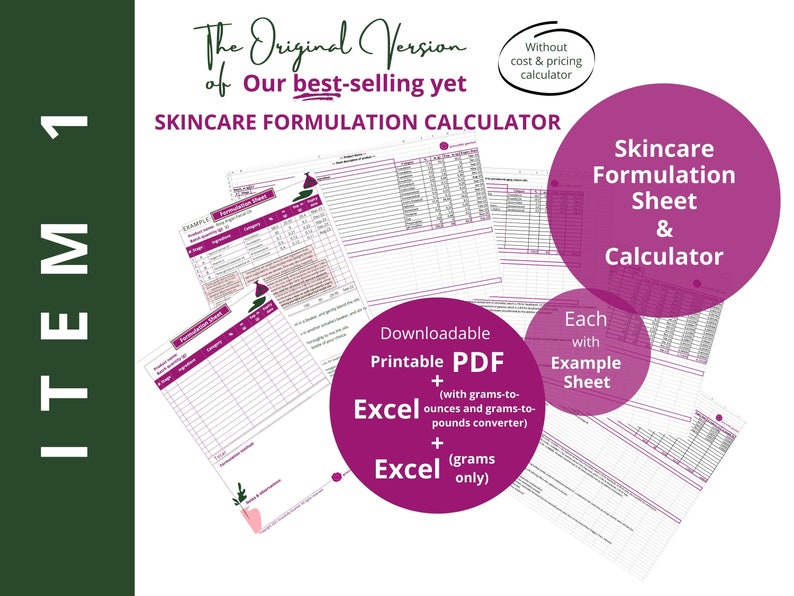 Skincare Formulation Essentials Bundle - Etsy
