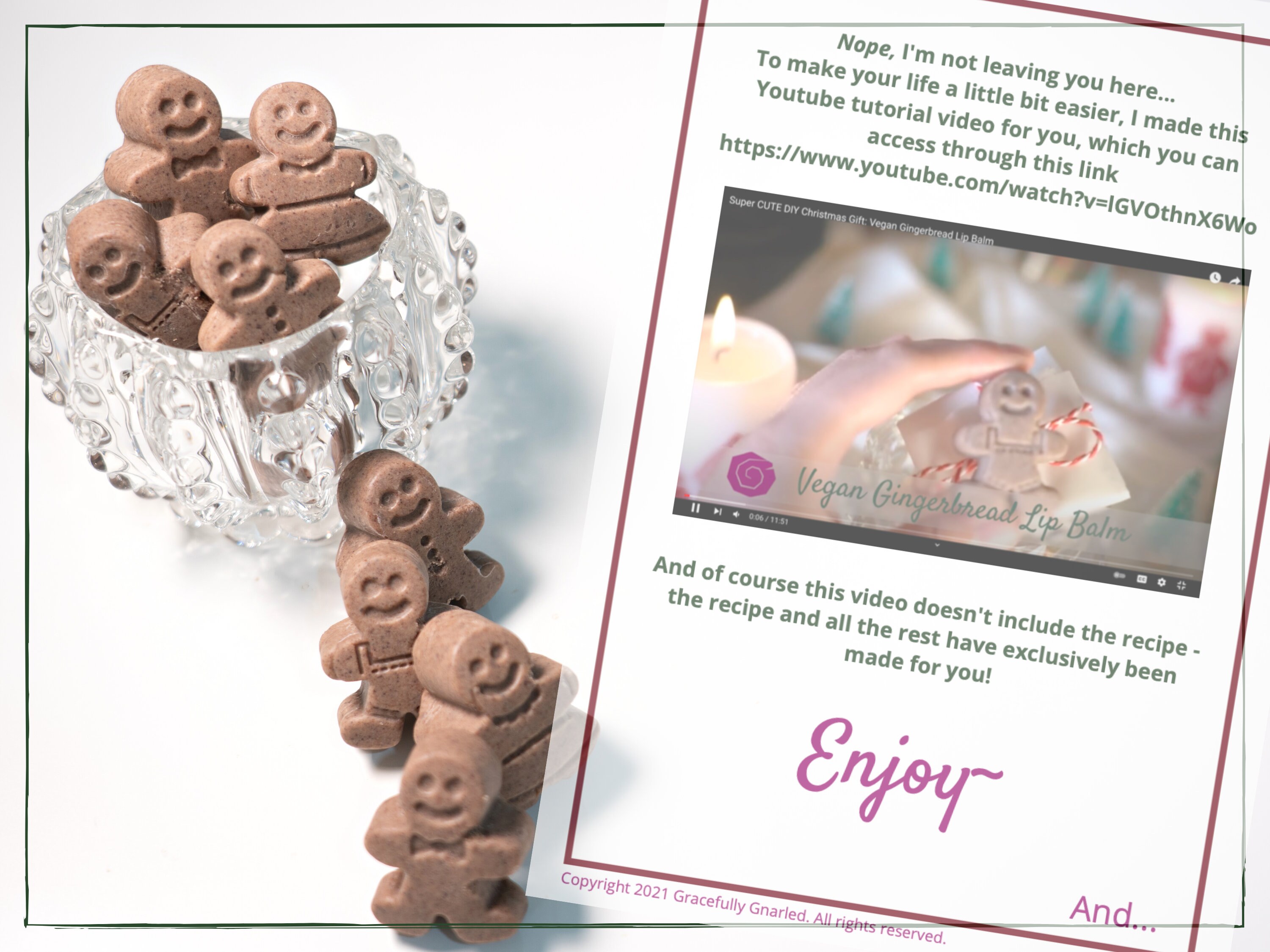 Vegan Christmas Gingerbread Lip Balm Formulation - Etsy