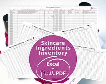 61 Essential Oils & INCI Names Chart printable PDF - Etsy