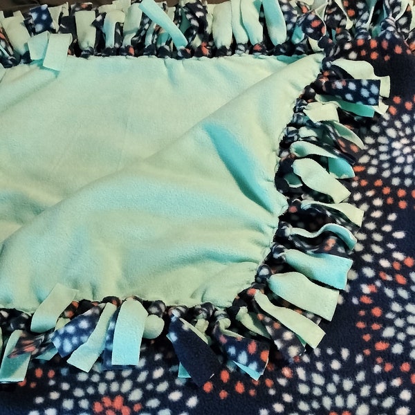 Hand Tied Blanket - Etsy
