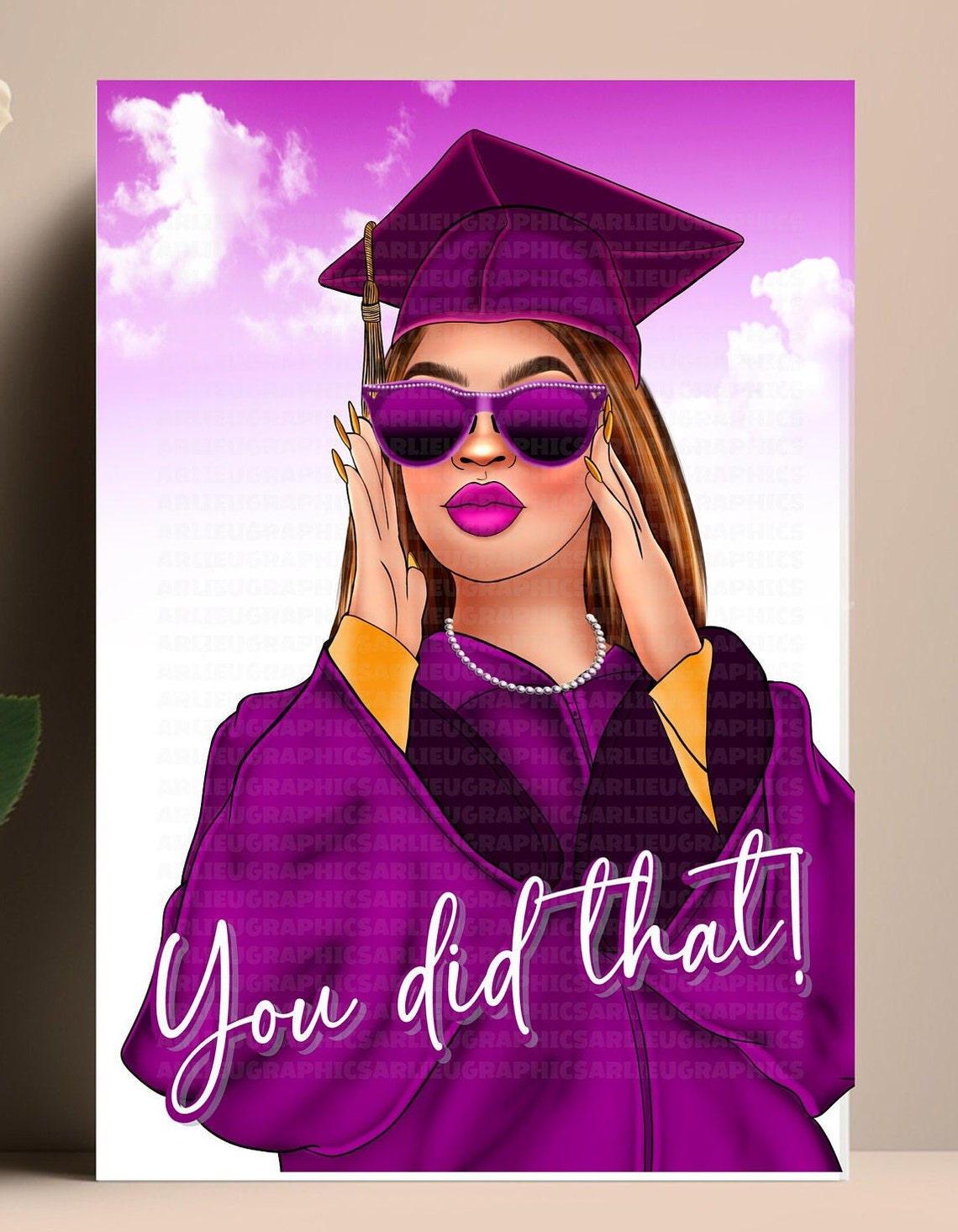 Graduation Cards for African American Women Greeting Cards - Etsy