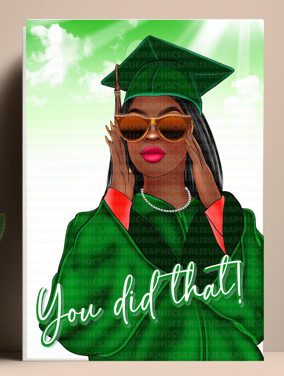 Graduation Cards for African American Women Greeting Cards - Etsy