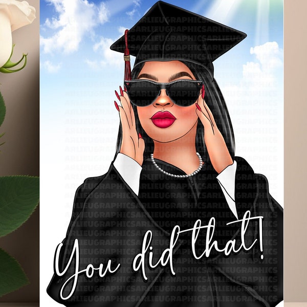 African American Graduation Cards - Etsy