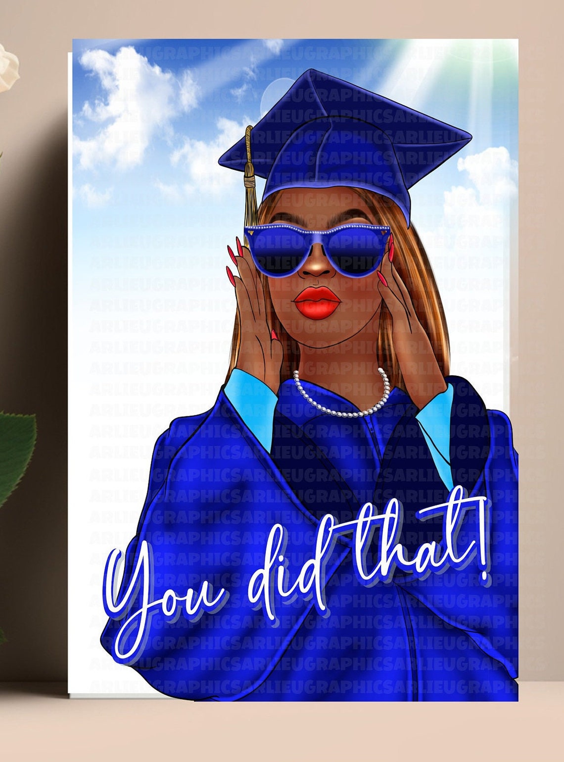 Graduation Cards for African American Women, Greeting Cards for Black ...