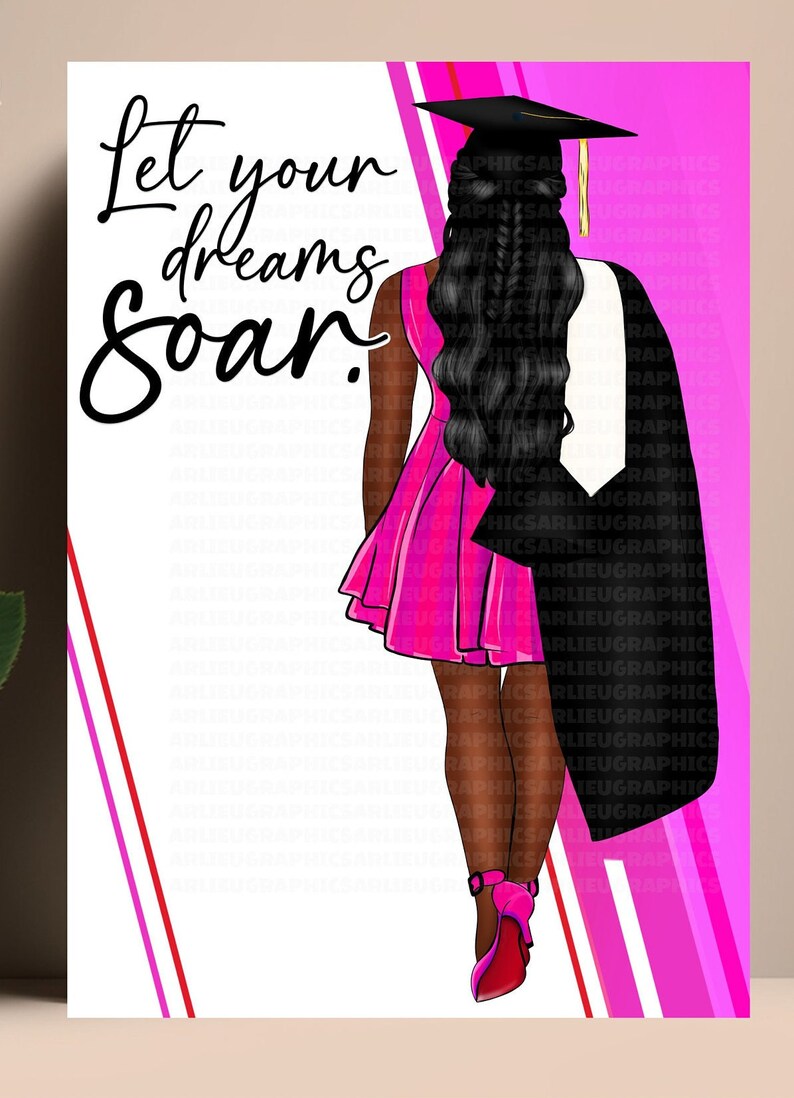 Graduation Cards for African American Women Greeting Cards - Etsy