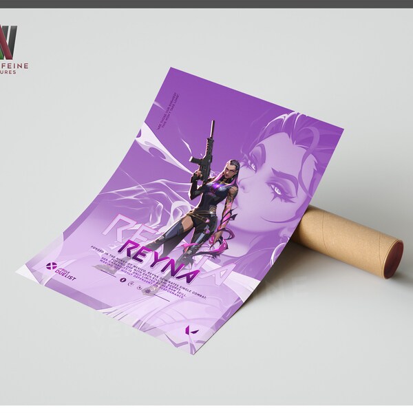 Reyna Valorant Poster - Etsy
