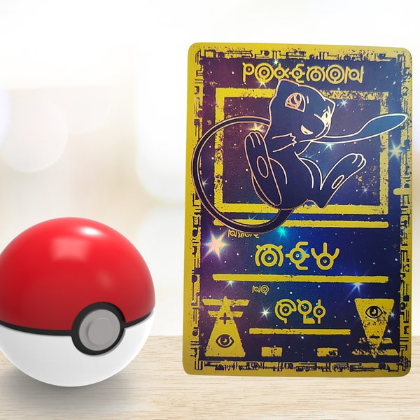 Ancient Mew Card - Etsy