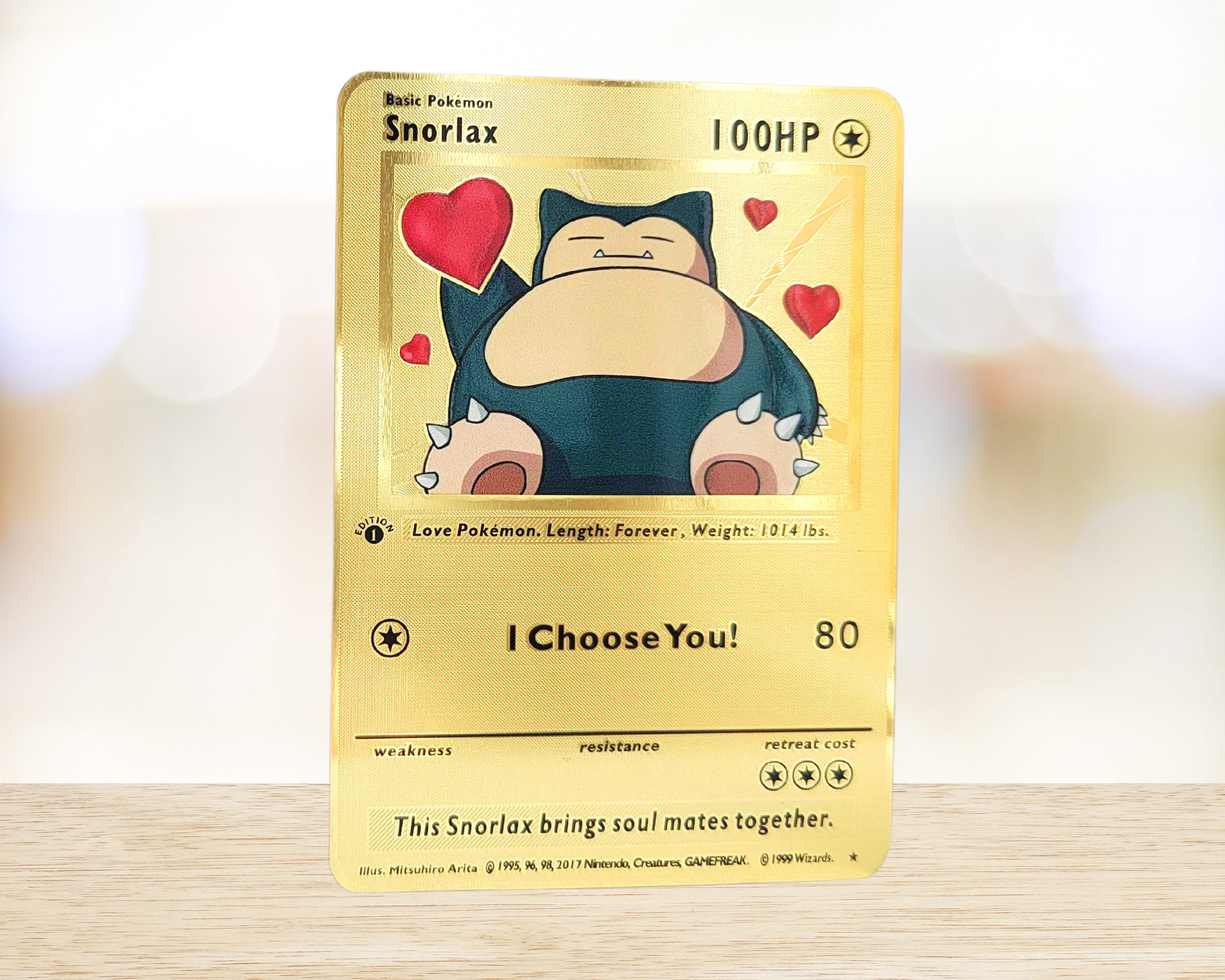 Snorlax Pokemon Card