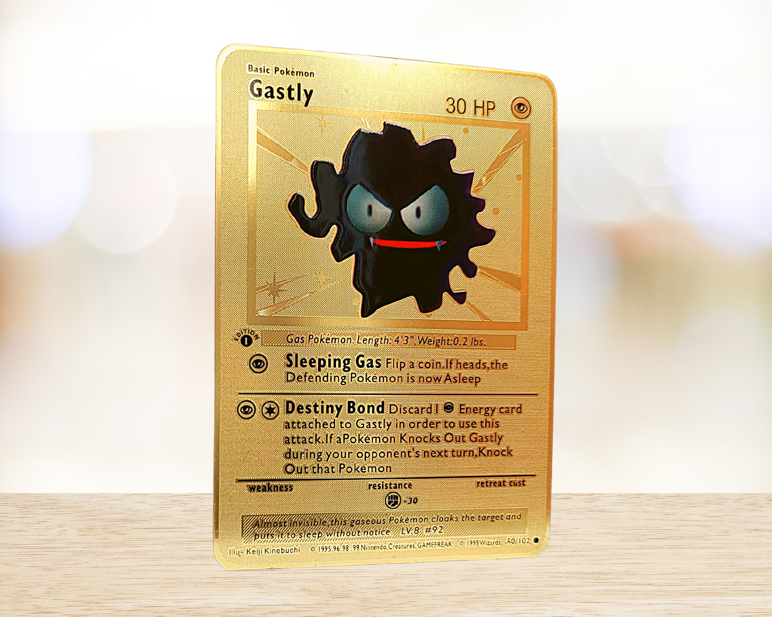 Gastly Pokemon Card