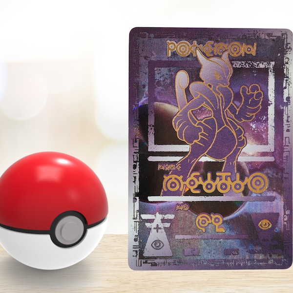 Original Mewtwo Card - Etsy