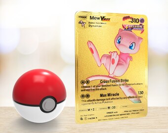 Mew Vmax Gold - Etsy