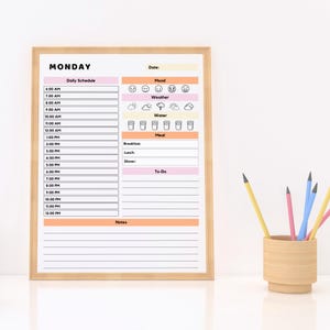 Editable Kids Chore Chart Bundle, Reward Chart, School Routine ...