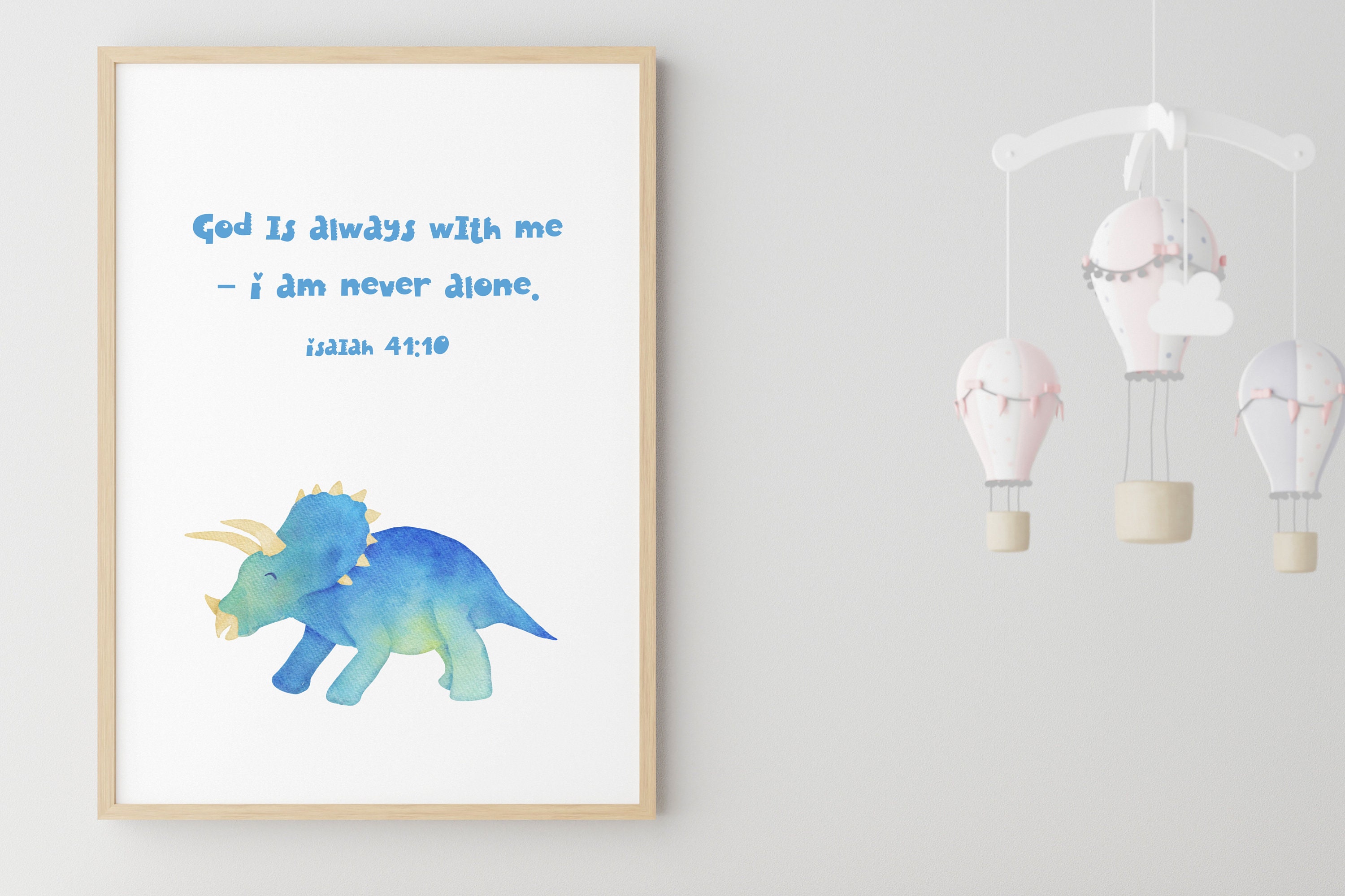 Dino Bible Verse Prints Set of 4 Dinosaur Scripture Printable - Etsy