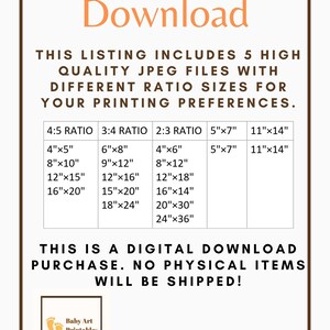 Educational Numbers Counting 1-10 Poster, Kids Learning Wall Art ...