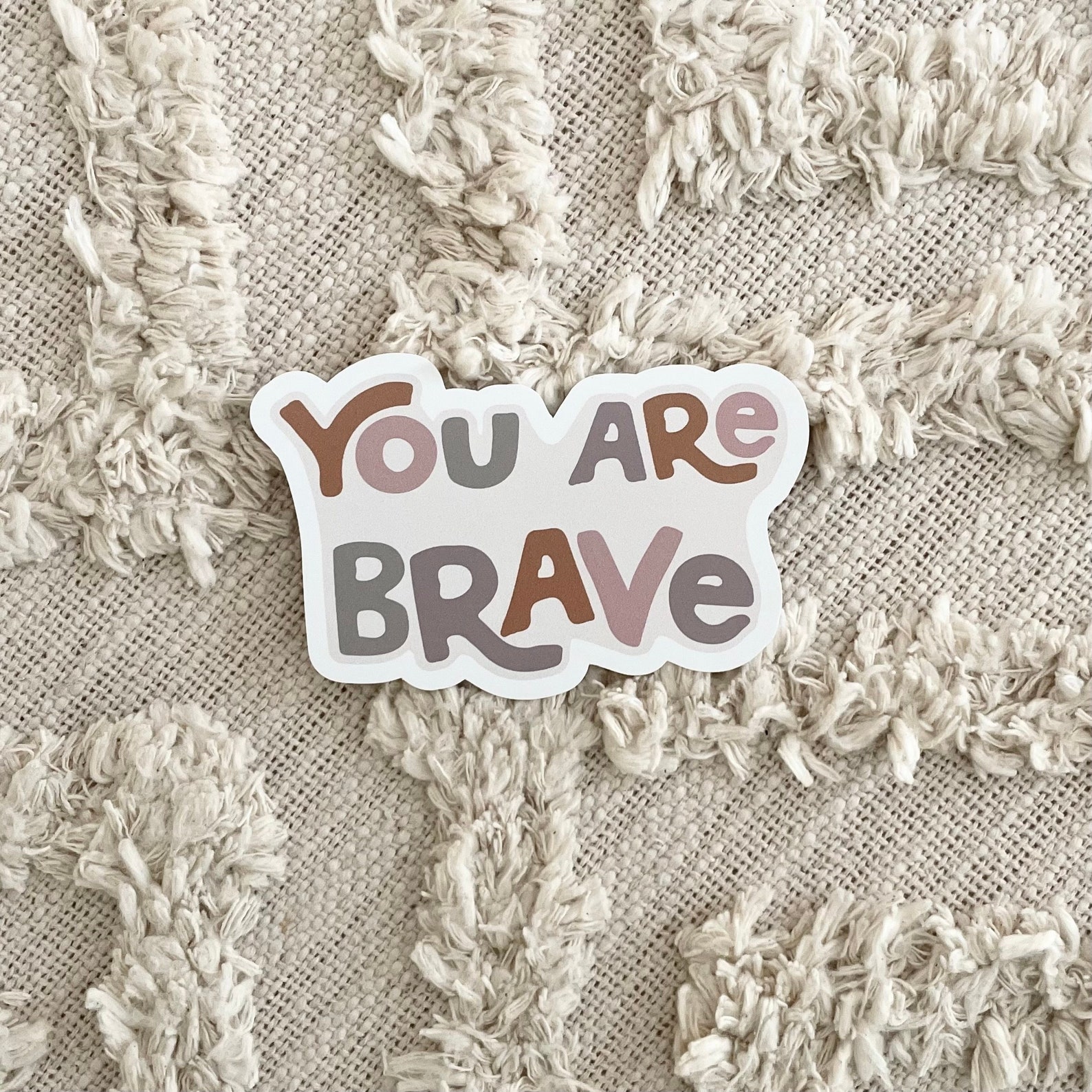 Positivity Sticker for Laptop Decal Brave Sticker for Baby - Etsy
