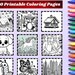 100 Magical Coloring Pages for Kids, Toddlers & Preschoolers - Instant ...
