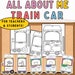 All About Me Back to School No Prep Train Engine & Train Car Bulletin ...