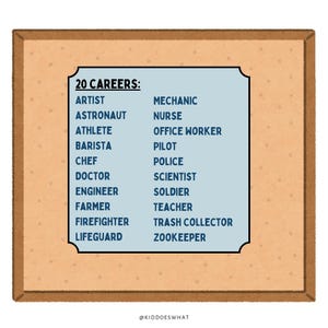 Career Exploration and Community Helpers Matching Activity | Preschool ...