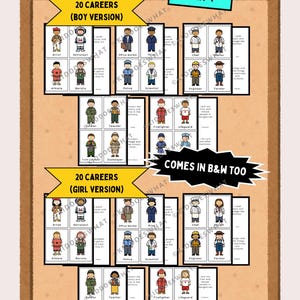 Career Exploration | Community Helpers Flashcards | Preschool ...