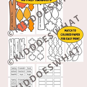 Thanksgiving Gratitude Craft Interactive Gratitude Activity - Etsy