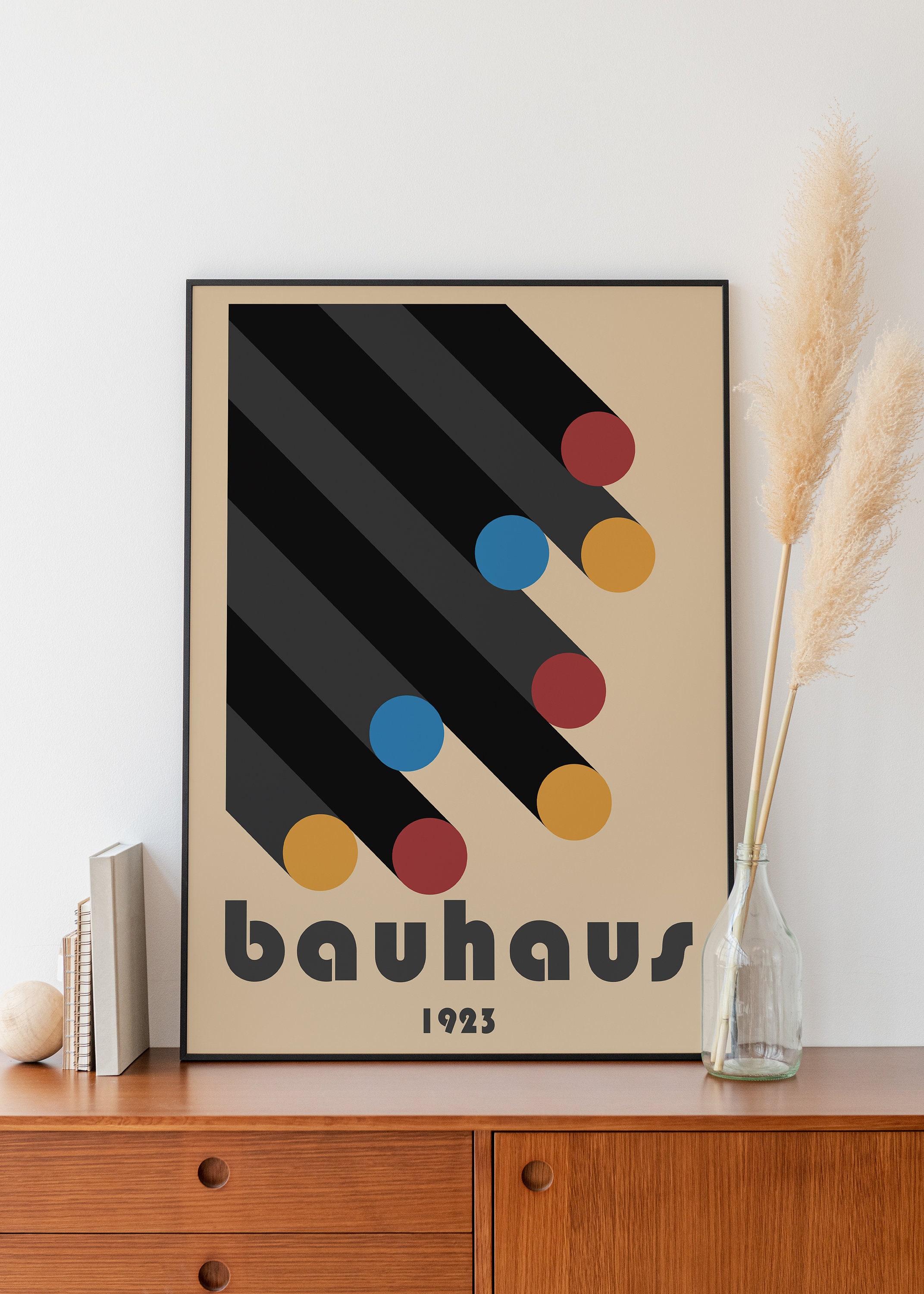 Bauhaus Poster, Bauhaus Print Exhibition Poster, Bauhaus Austellung ...