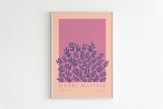 Henri Matisse Matisse Printable Poster Matisse Printcut - Etsy