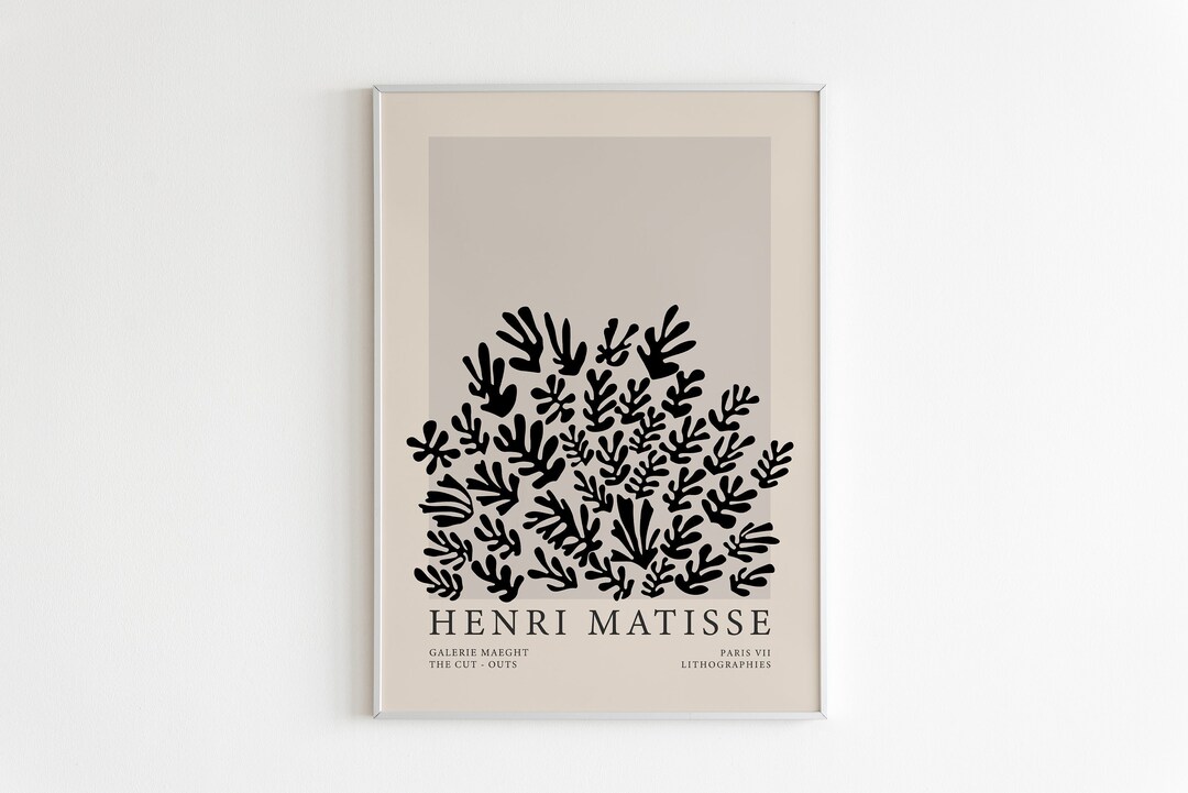 Henri Matisse Print, Matisse Print, Matisse the Cut Outs, the Cut Outs ...