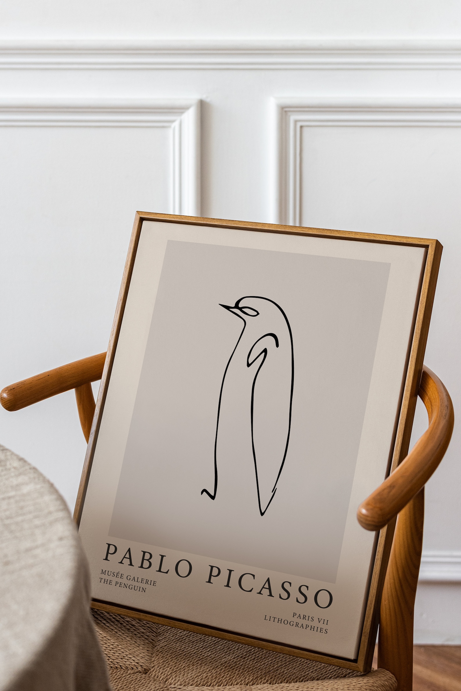 Pablo Picasso Print Picasso Print Picasso the Penguin - Etsy