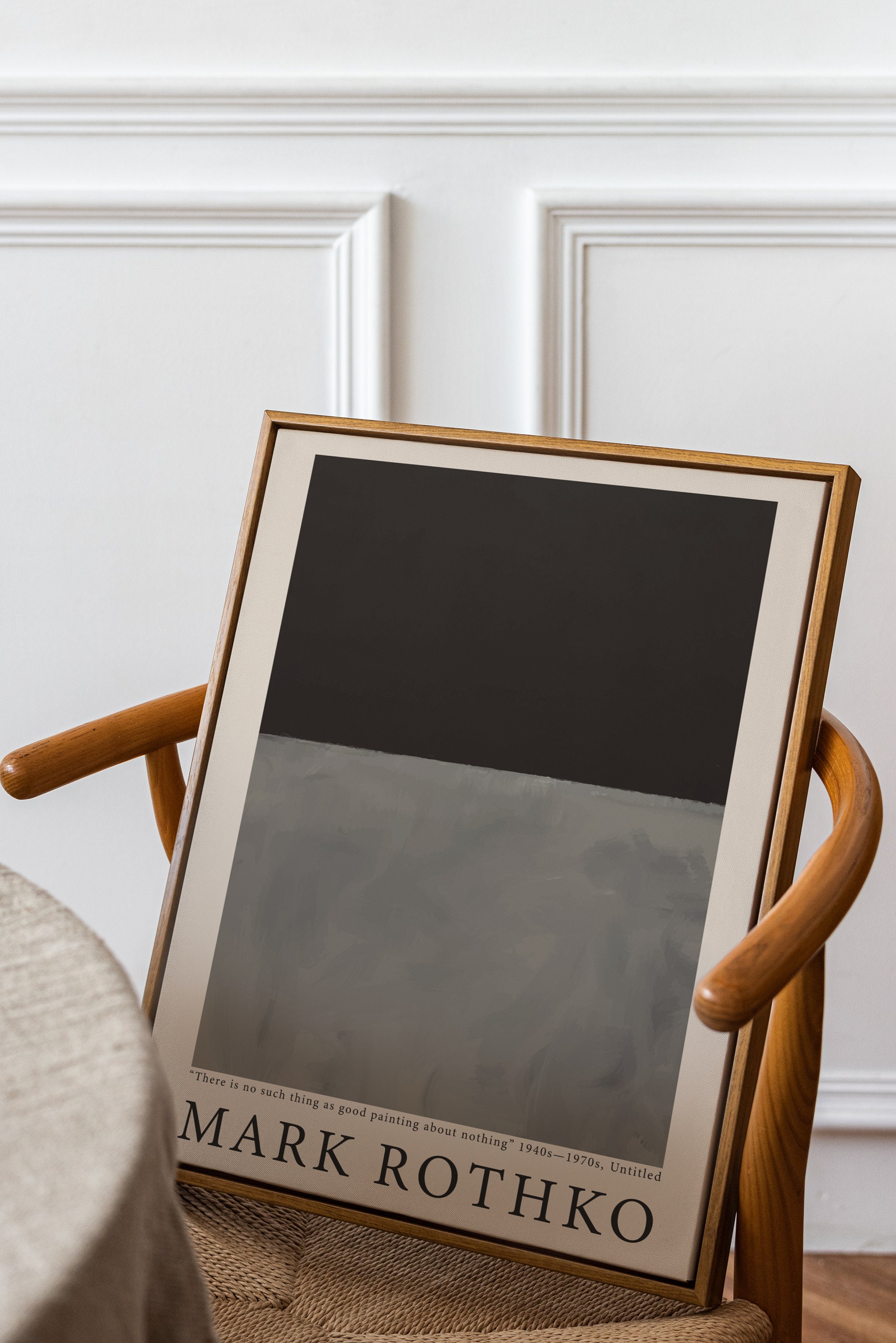 Mark Rothko Poster Mark Rothko Print Exhibition Poster - Etsy