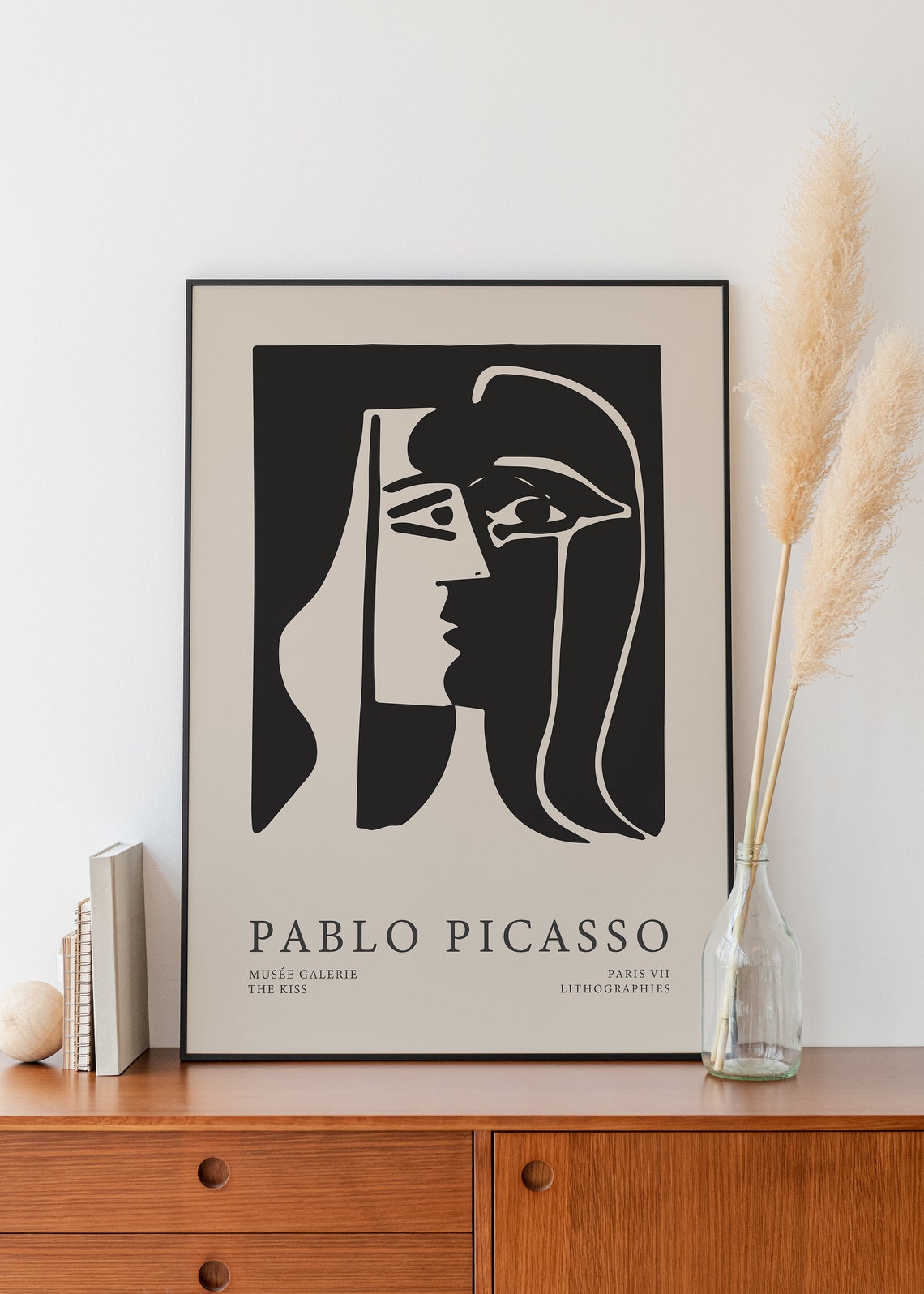 Pablo Picasso Print, Picasso Print, Picasso the Kiss Poster, the Kiss ...