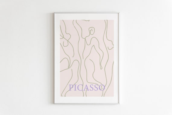 Pablo Picasso Dance Poster Picasso Print the Dance Poster - Etsy