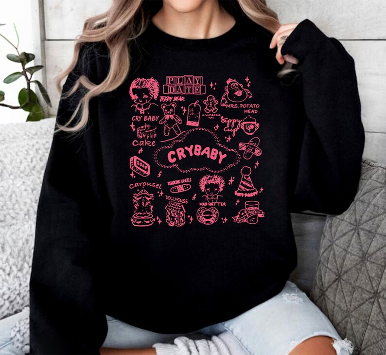 Vintage Melanie Martinez Cry Baby Album Shirt, Cheap Melanie Martinez ...