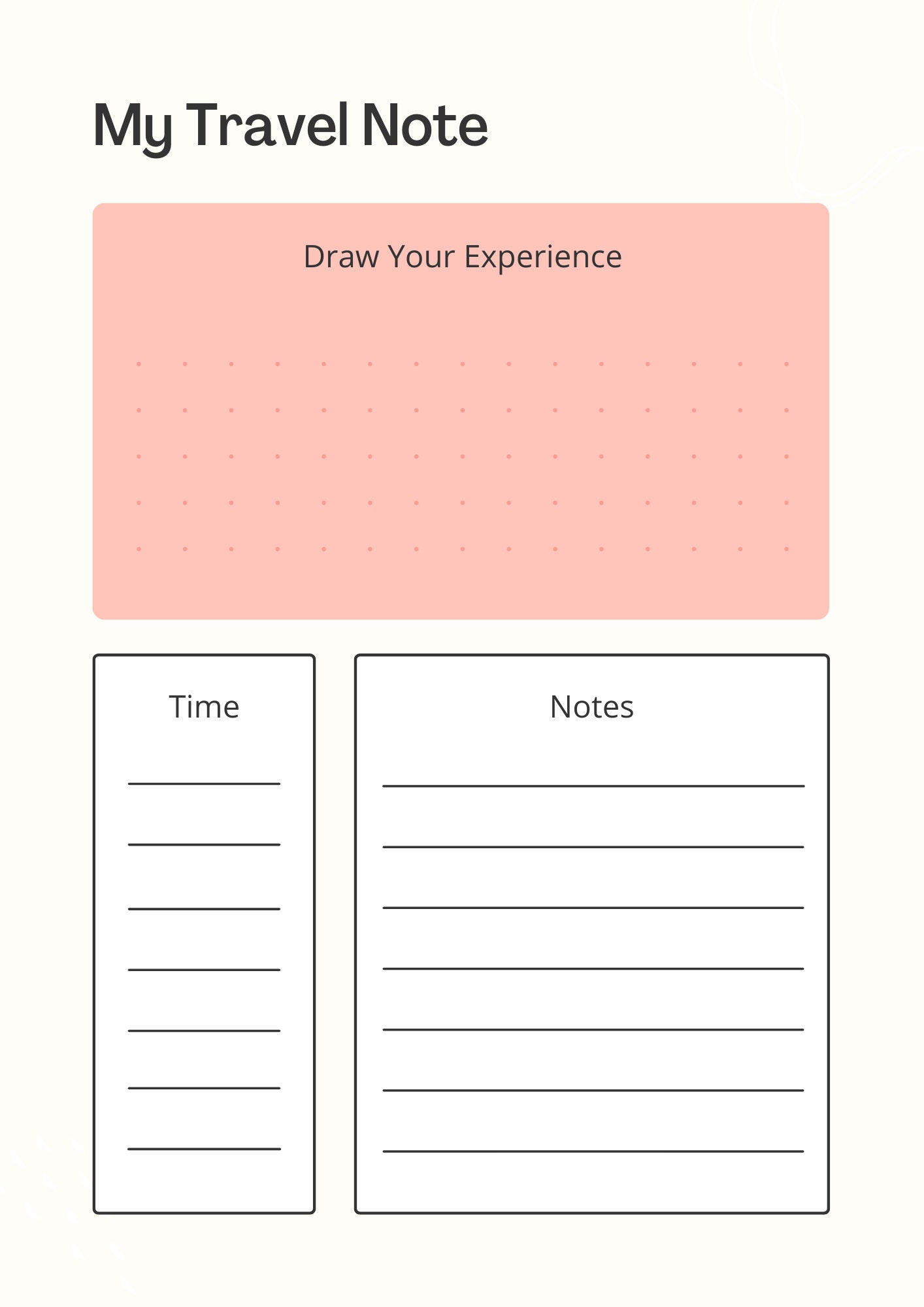 Travel Itinerary Printable | Daily Trip Itinerary | Daily Printable ...