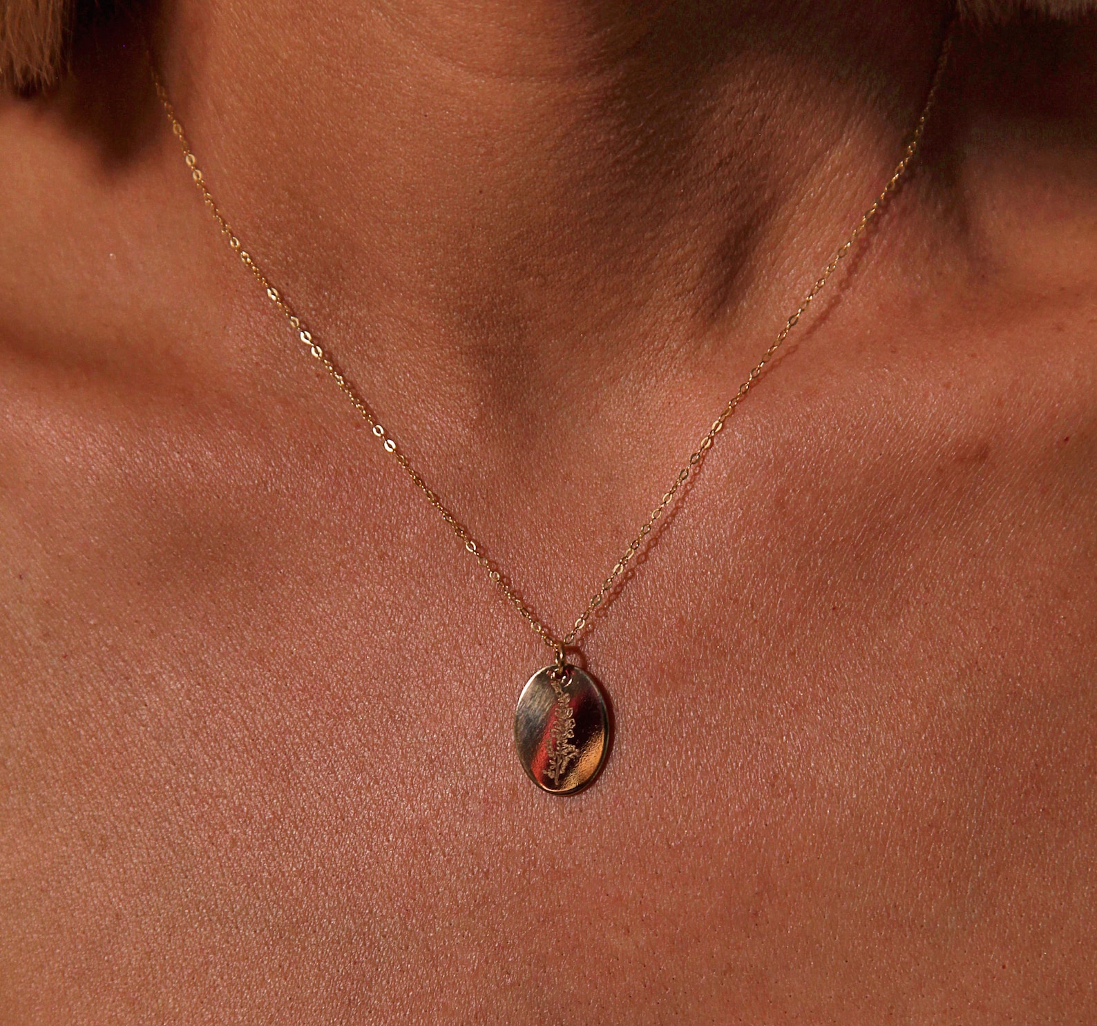 Heather Flower Necklace, Good Luck, Protection, Meaningful Gift ...