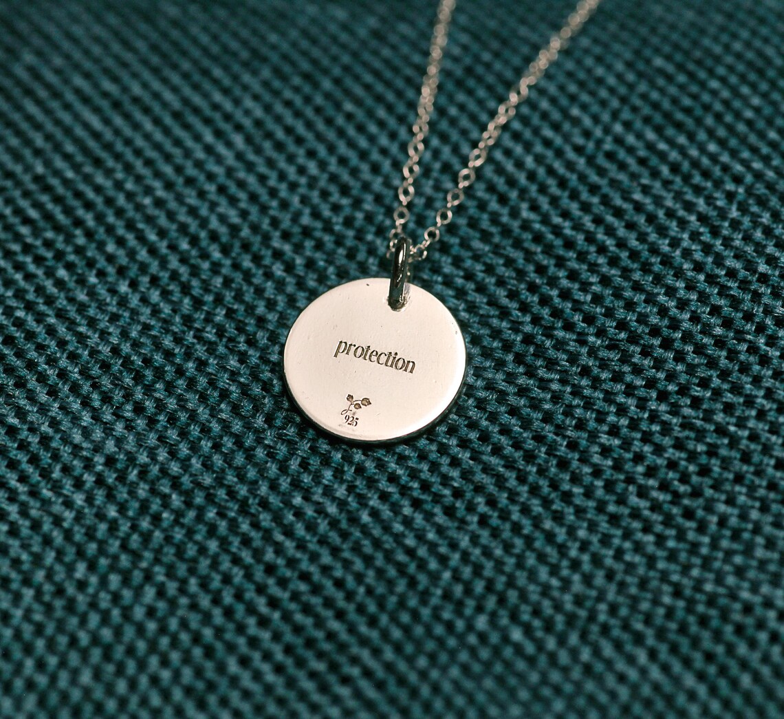 Heather Flower Necklace, Good Luck, Protection, Meaningful Gift ...