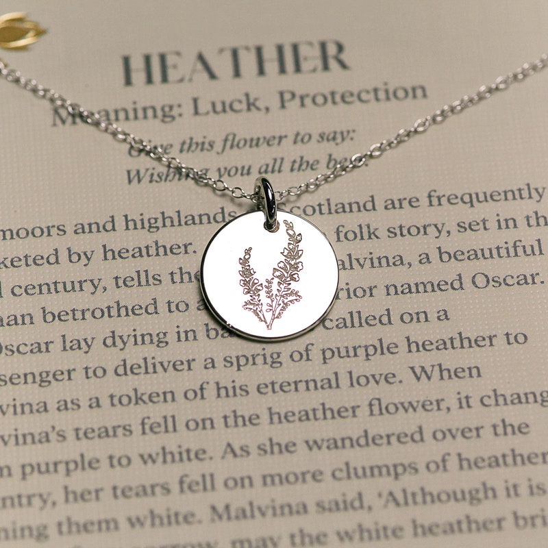 Heather Necklace - Etsy