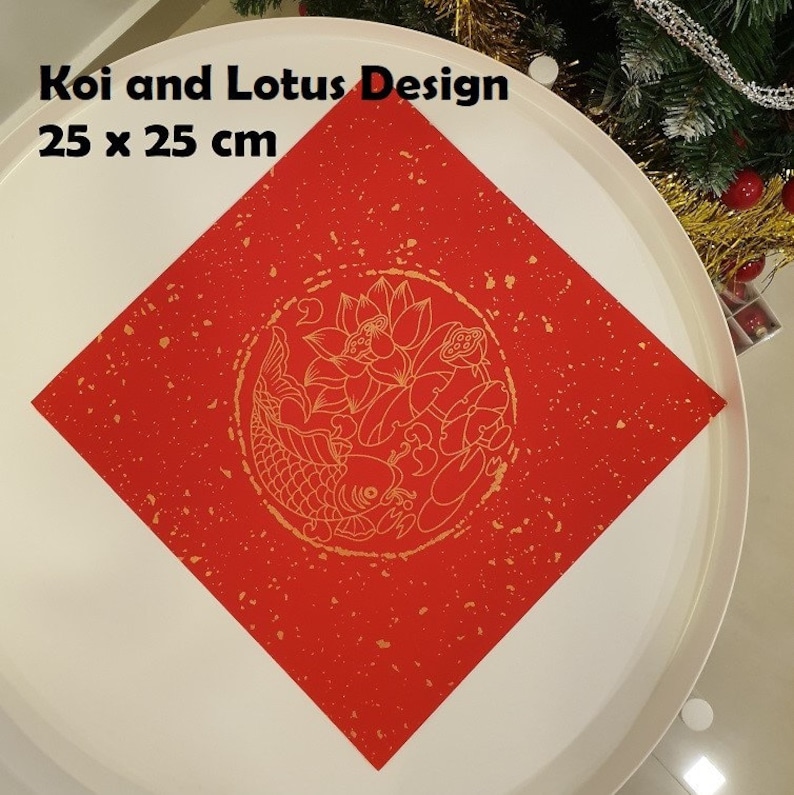 2024 Snake Lunar New Year Blessing Decoration - Original Handwritten ...