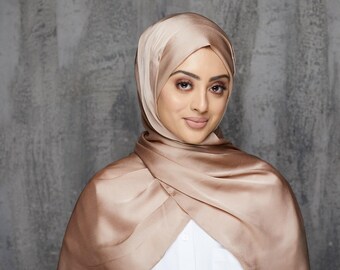 Shiny Silk Hijabs | Etsy