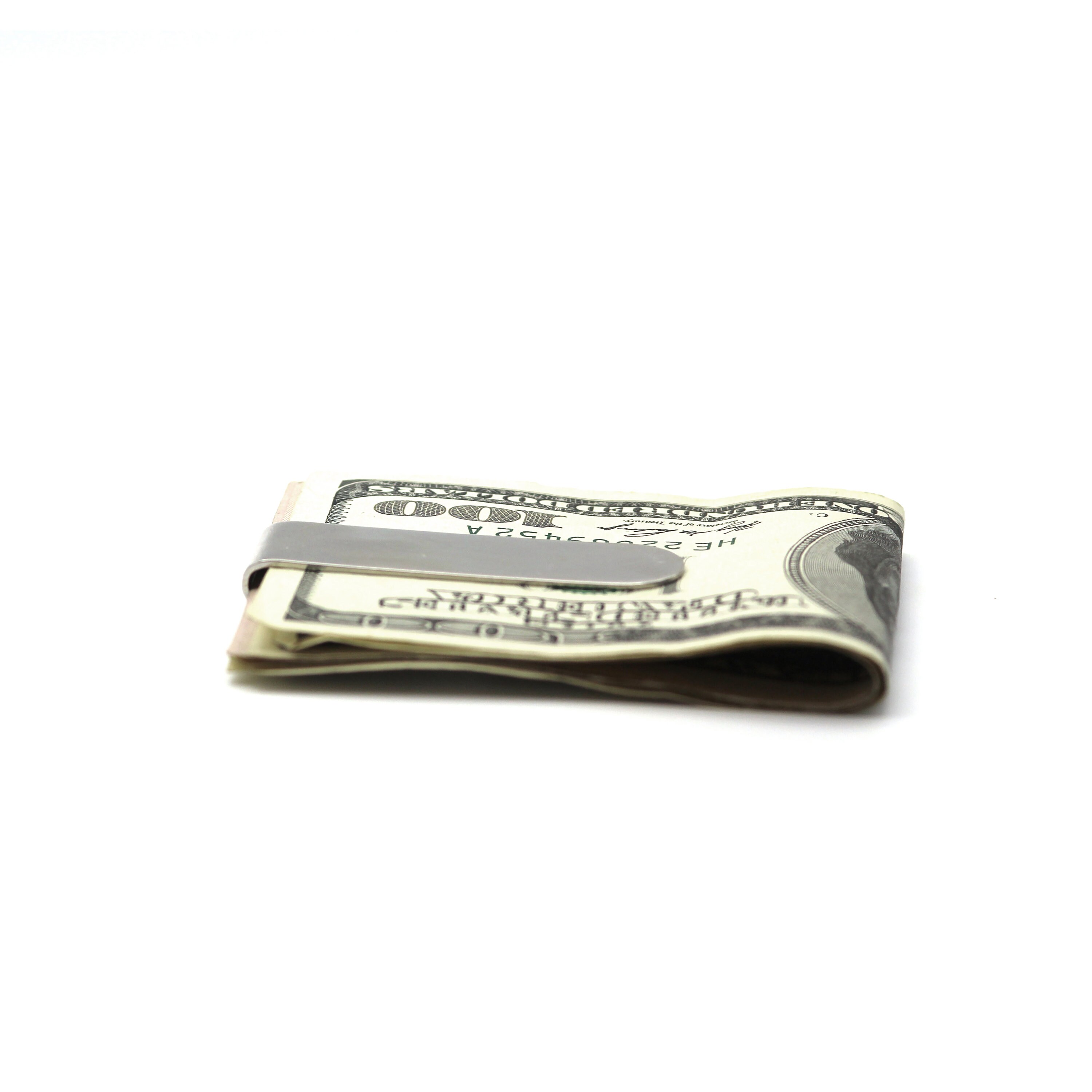 14k Yellow Money Clip / Hand-writing Engraving /customized Engraving ...