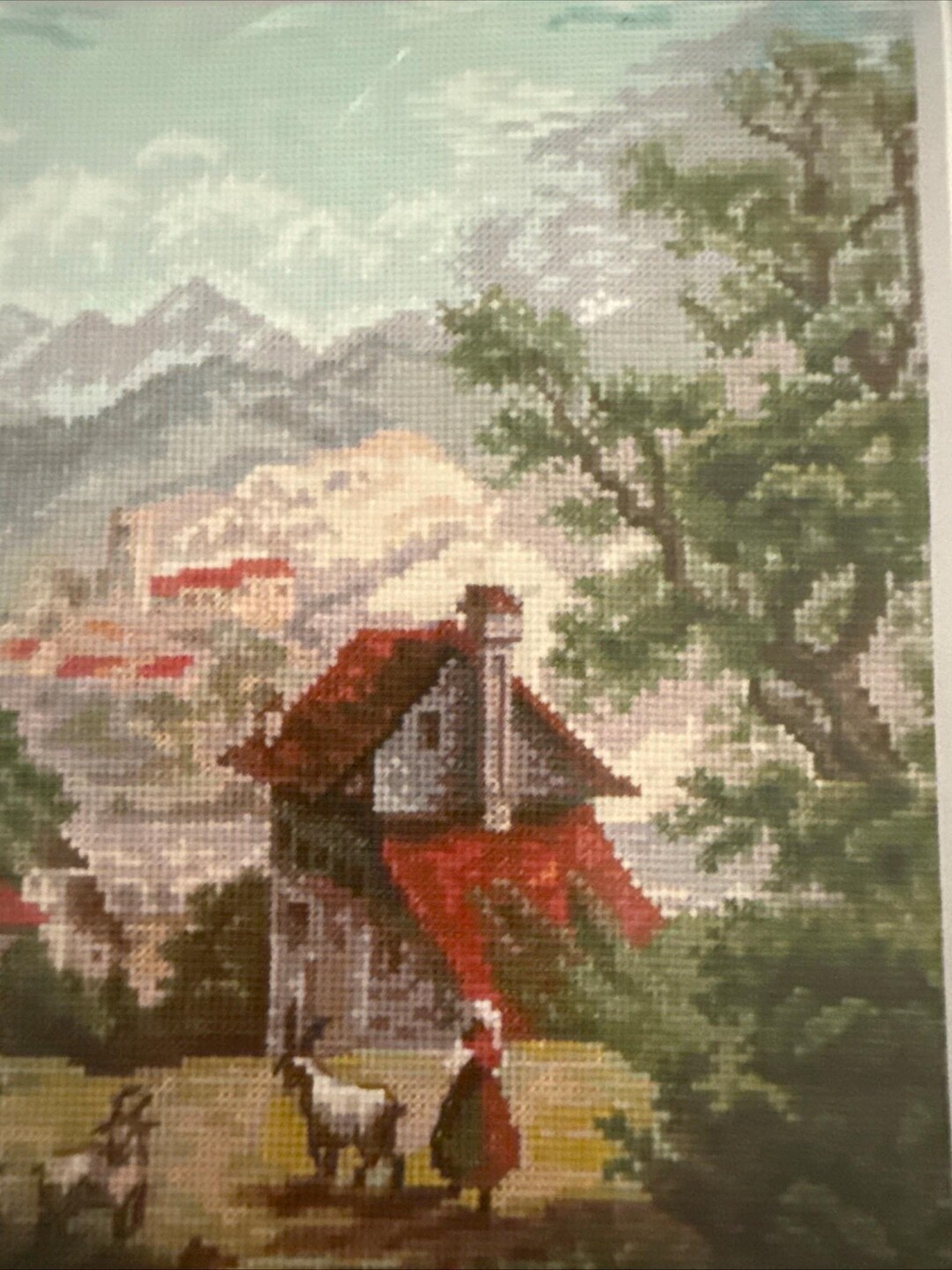 Monastery Shonenvert Counted Cross Stitch Kit Sampler 15.75”x11.75” 14 ...