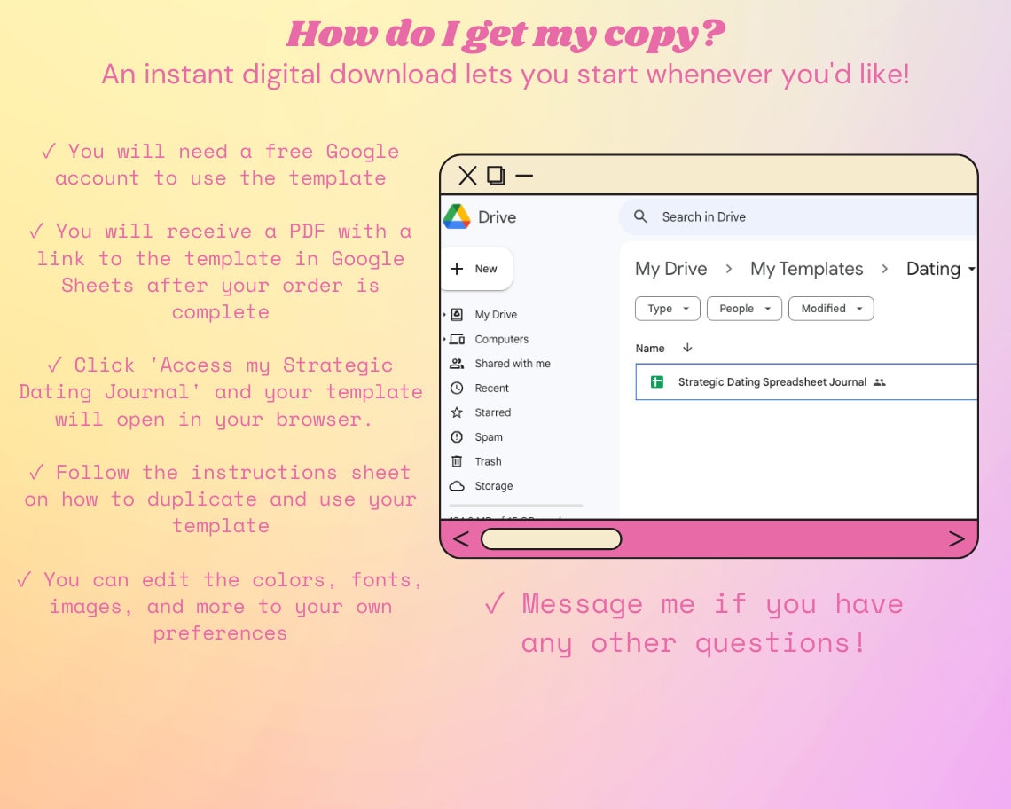 Strategic Dating Spreadsheet Journal | Cuffing Season Spreadsheet ...